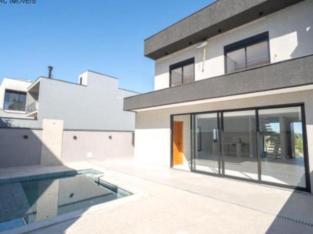Casa de Luxo em Condomínio Mosaico Essence em Mogi das Cruzes SP: 3 suítes, 3 salas integradas, 5 b