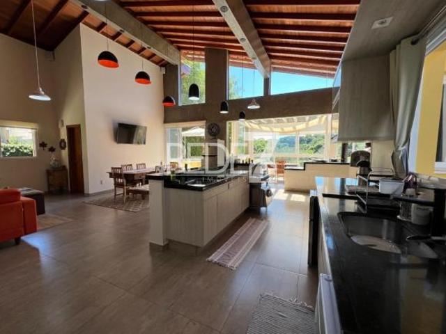 Casa de luxo em condomínio no Sítios de Recreio Gramado, Campinas SP: 4 quartos, 4 suítes, 6 banheir