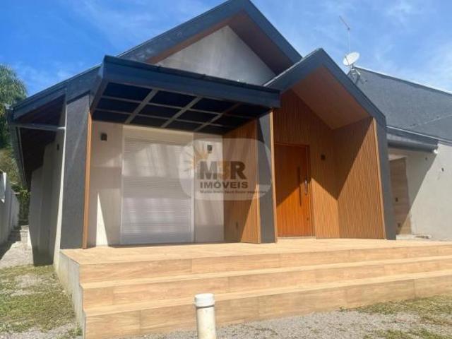 Casa de Luxo Linha Imperial Nova Petrópolis | 170m² Nova | Suíte e Acabamento Premium | Venda e Loca