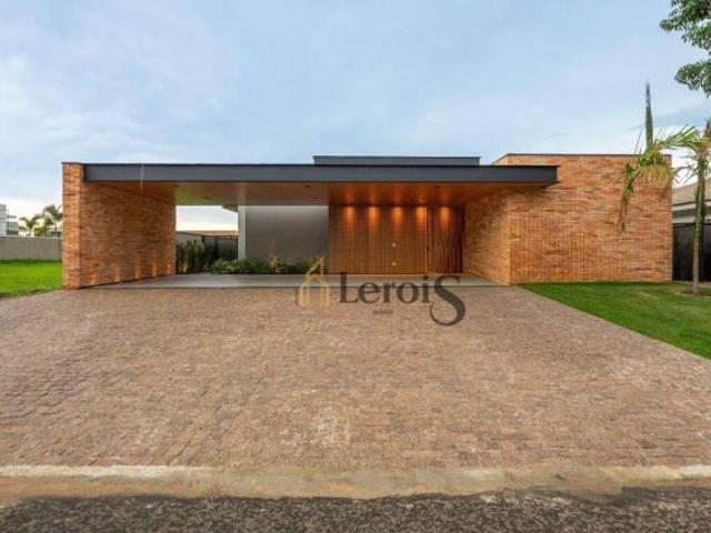 CASA DE LUXO MOBILIADA com 4 dormitórios à venda, 410 m² por R$ 5.500.000 Condomínio Xapada Parq
