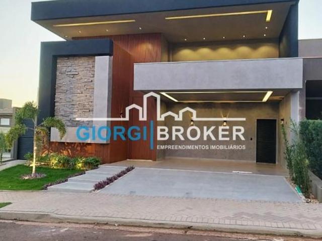 Casa de Luxo no Condomínio Quinta do Lago, São José do Rio Preto SP: 3 Suítes, Automação Residencial