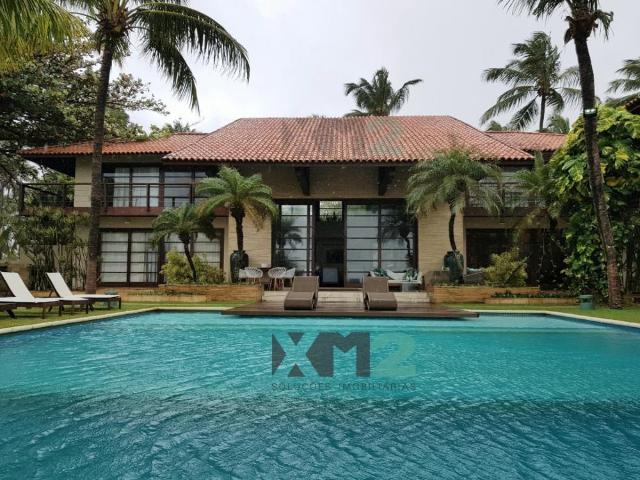 Casa de Luxo Praia de Mamucabinha, Tamandaré 09 suítes Ref CS243V
