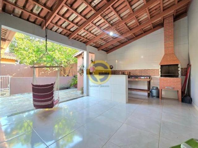 Casa de Lote Inteiro no Parque Real – Região Vila Brasília | 3 Quartos c/ Suíte, Área Gourmet e Quin