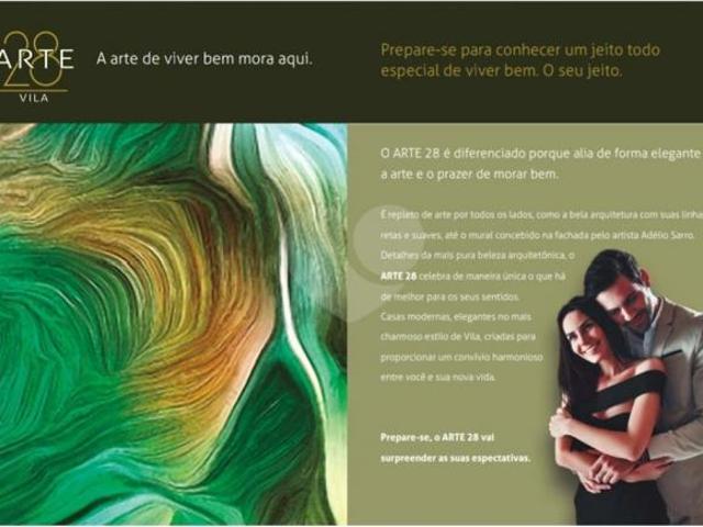 Casa de vila com 3 quartos à venda em Vista alegre SP