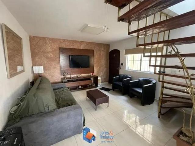 Casa de vila para venda em Vila Joaniza com 3 quartos, 104m²