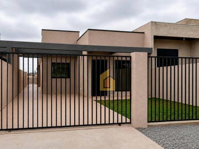 Casa de 03 Quartos com suíte no Campina da Barra em Araucária PR A venda por R$490.000,00