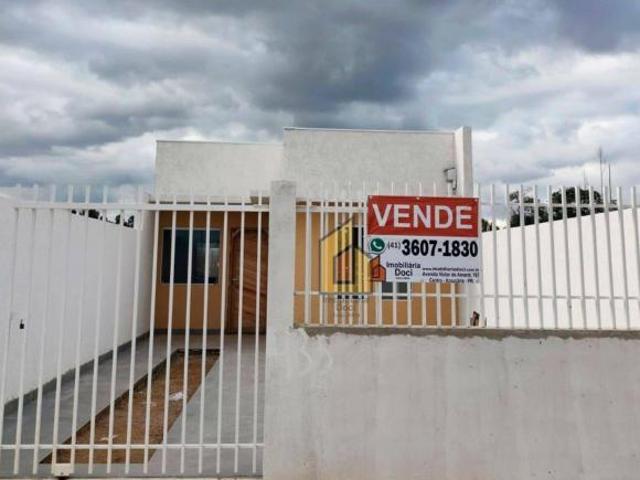 Casa de 03 Quartos com Suíte no Costeira/Vista Alegre em Araucária PR A venda por R$399.000,00