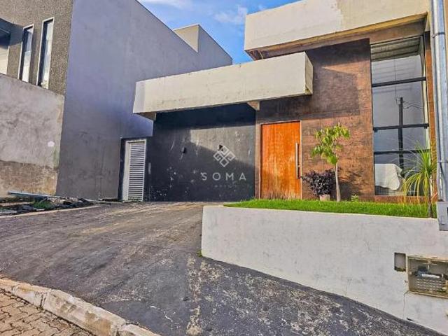 CASA DE 03 QUARTOS NO CONDOMÍNIO QUINTAS DOS IPES – JARDIM BOTÂNICO