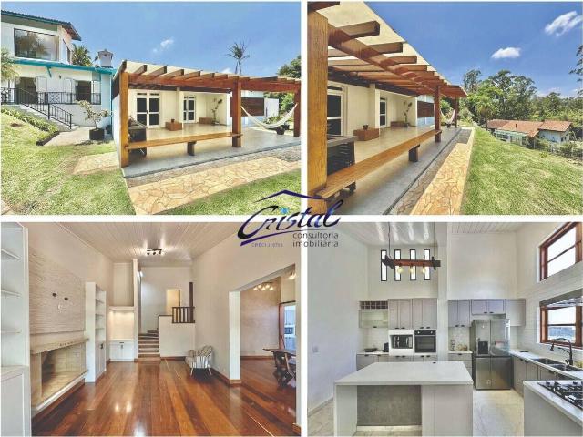 Casa de 243 m² na Municipal Walter Steurer Granja Viana Cotia SP, à venda por R$ 2.900.000 ou aluguel por R$ 8.000/mês