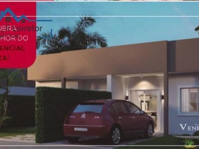 Casa de 2 quartos à venda no Condomínio Veneza, Jardim Guarapuava, Foz do Iguaçu PR: 54,33m², 1 suít