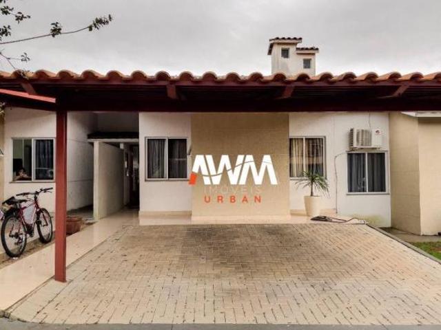 Casa de 3 Q com suíte em condomínio fechado – R$ 350.000,00