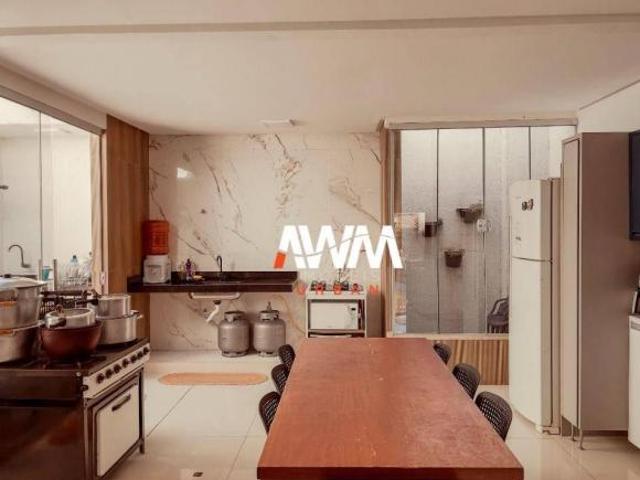 Casa de 3 Q com suíte em condomínio fechado – R$ 350.000,00