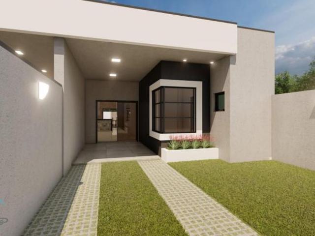 Casa de 3 quartos, 1 suíte, sala, 2 vagas de garagem em Guaratuba PR, bairro Coroados, 104m². Confir