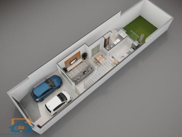 Casa de 3 quartos e 2 vagas de garagem no Residencial Bethânia