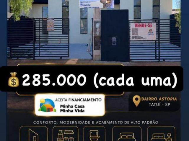 Casa de 60 m² de área construída, com 2 quartos à venda no Residencial Astória