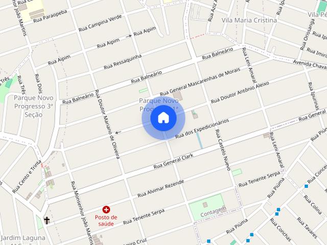 CASA DOIS QUARTOS COM GARAGEM