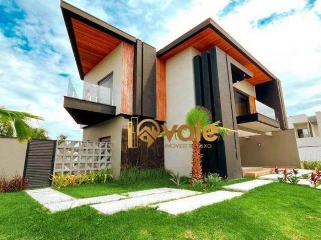 Casa exclusiva com 4 suítes à venda, 350 m² Condomínio Jardim do Golfe III SJCampos/SP CA1876