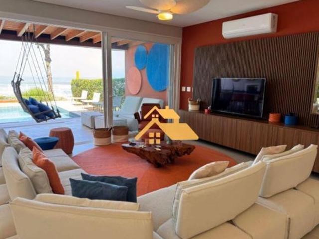 Casa Exclusiva com Vista para o Mar em Juquehy | 4 Suítes • Piscina Privativa • Alto Padrão