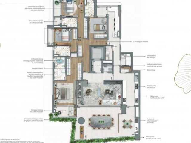 Casa Eden by YOO West Cyrela SP 264m² 4 suites 3 vagas Alto padrão Vip