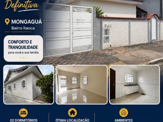 CASA EM MONGAGUÁ ITAÓCA PARA LOCAÇÃO POR R$ 2.300,00/MÊS REF.: RVT41