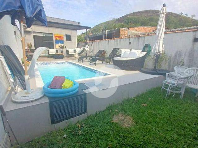 Casa em Morada das Águias Itaipuaçu, Maricá/RJ de 107m² 3 quartos à venda por R$ 649.000,00