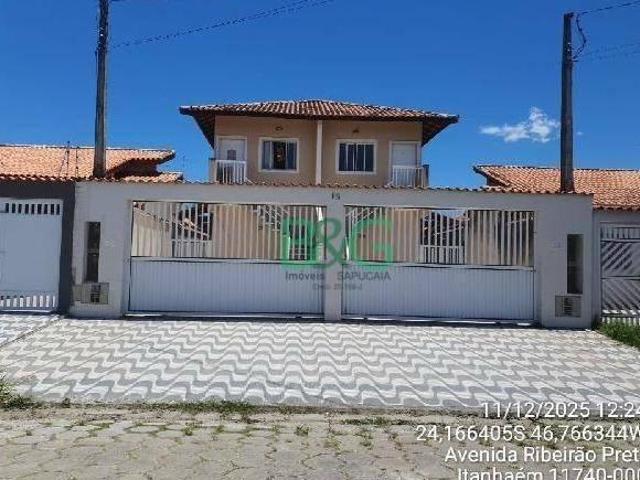 Casa em Nova Itanhaem Interior, Itanhaém/SP de 54m² 2 quartos à venda por R$ 165.701,72