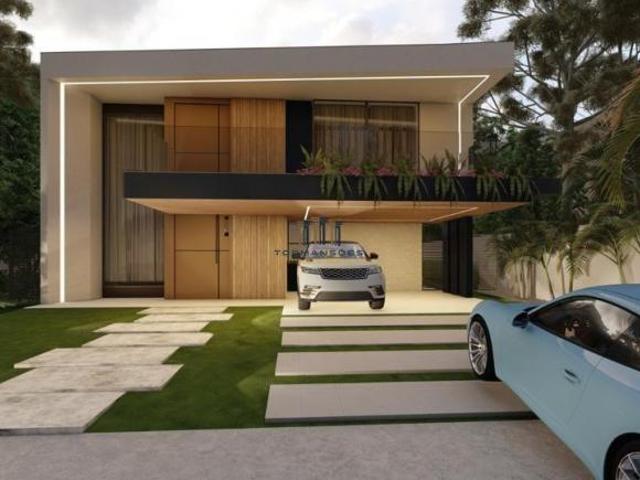 Casa em obras em Alphaville Vespasiano, 4 quartos, piscina, sauna e gourmet em l