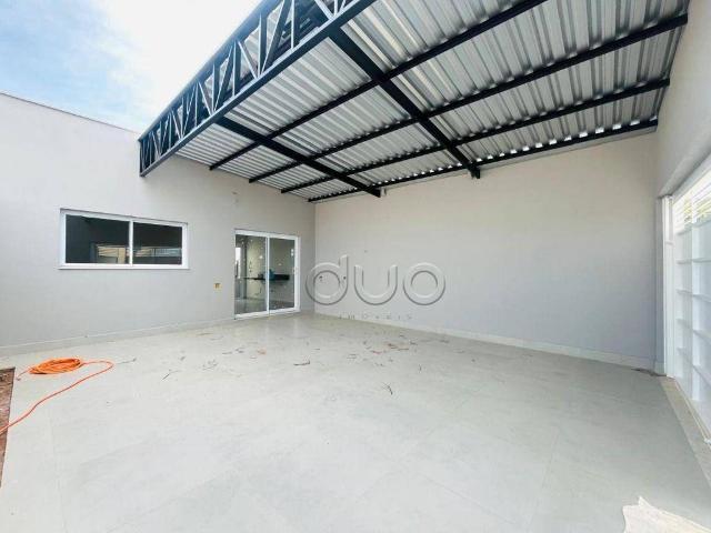 Casa em Água Branca, Piracicaba/SP de 122m² 3 quartos à venda por R$ 629.900,00