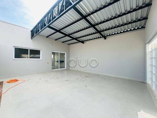Casa em Água Branca, Piracicaba/SP de 122m² 3 quartos à venda por R$ 629.000,00