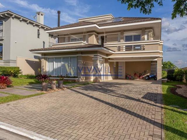 CASA EM ALPHAVILLE GRACIOSA ARAUCÁRIAS 4 SUÍTE