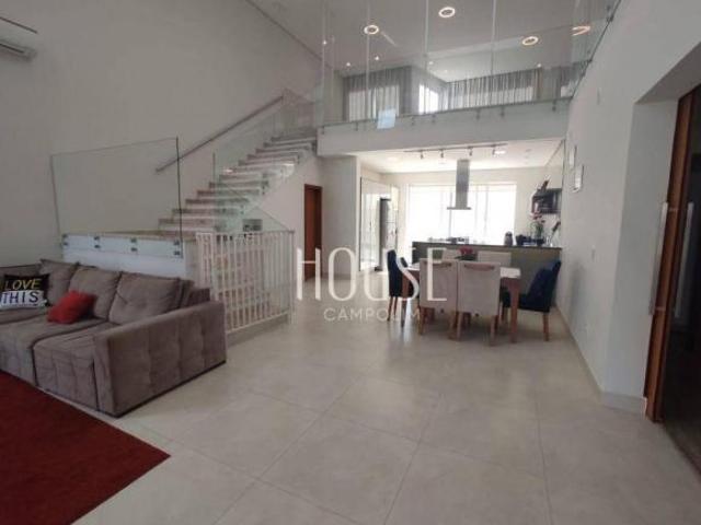 Casa em Alphaville Nova Esplanada à venda em condomínio de alto padrão em Votorantim, com 321m² | CA