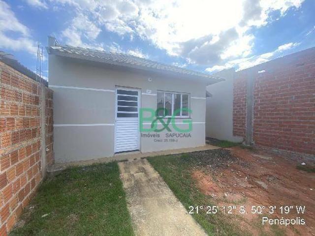 Casa em Área Rural de Penápolis, Penápolis/SP de 44m² 2 quartos à venda por R$ 100.926,27