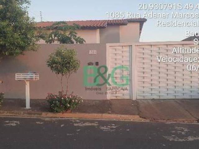 Casa em, Bady Bassitt/SP de 90m² 2 quartos à venda por R$ 141.395,25