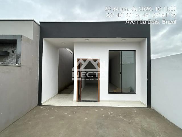 Casa em Balneário dos Golfinhos, Caraguatatuba/SP de 65m² 3 quartos à venda por R$ 379.900,00