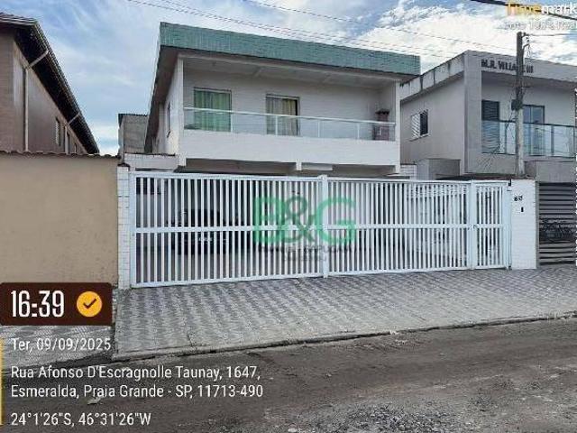 Casa em Balneário Esmeralda, Praia Grande/SP de 44m² 1 quartos à venda por R$ 171.445,26