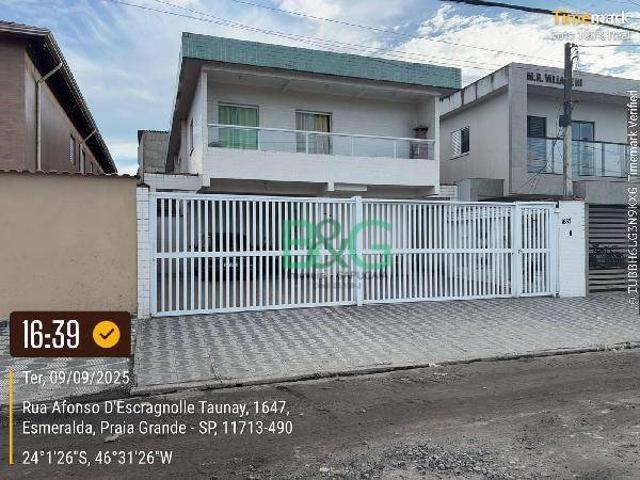 Casa em Balneário Esmeralda, Praia Grande/SP de 44m² 1 quartos à venda por R$ 171.345,26