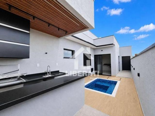 Casa em Boituva, Condomínio Fechado, Piscina aquecida, 3 dormitórios