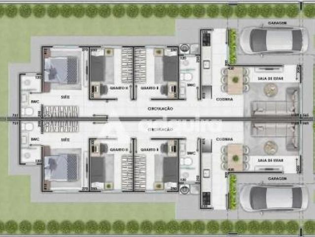 Casa em Cará cará, Ponta Grossa/PR de 210m² 3 quartos à venda por R$ 395.000,00