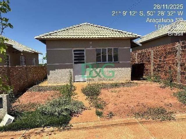 Casa em Centro, Araçatuba/SP de 44m² 2 quartos à venda por R$ 116.651,81
