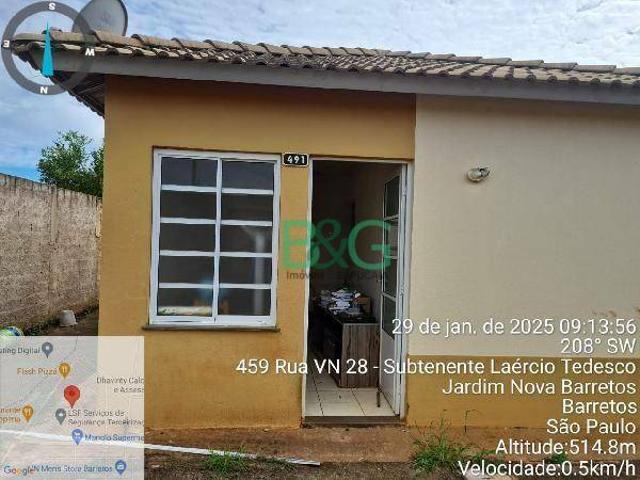 Casa em Centro, Barretos/SP de 45m² 2 quartos à venda por R$ 93.885,80