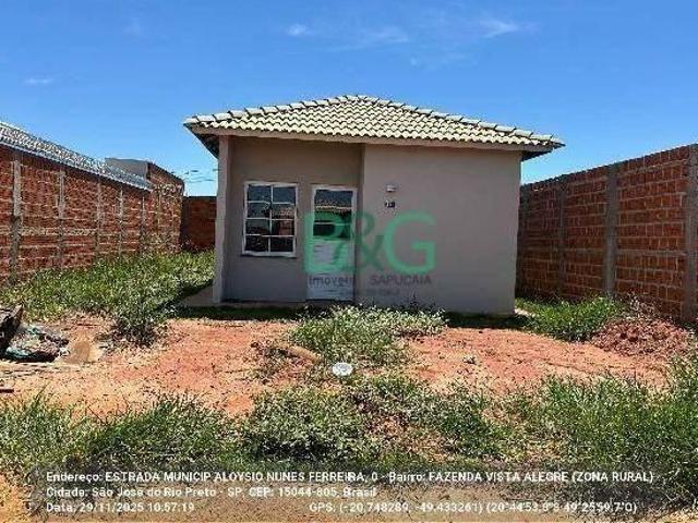 Casa em Centro, São José do Rio Preto/SP de 43m² 2 quartos à venda por R$ 122.695,94