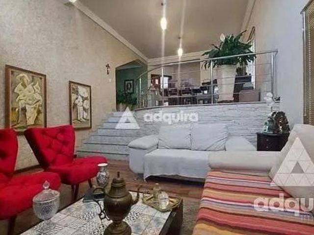 Casa em Colônia Dona Luíza, Ponta Grossa/PR de 335m² 5 quartos à venda por R$ 1.950.000,00