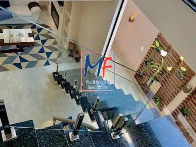 Casa em cond. fechado à venda em Caraguatatuba/SP, 4 quartos 4 suítes, espaço gourmet, piscina aqu