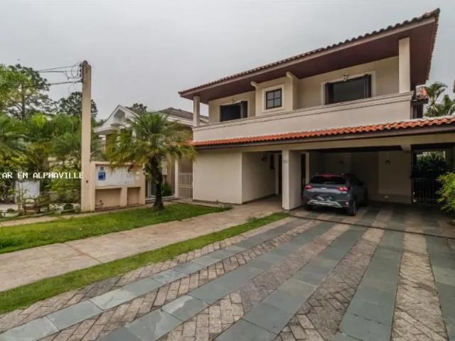 Casa em Condomínio para Venda em Santana de Parnaíba, Alphaville, 5 dormitórios, 5 suítes, 7 banheir