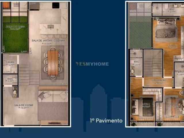 Casa em condominio 3 quartos, 117m² no Bairro Pilarzinho Curitiba