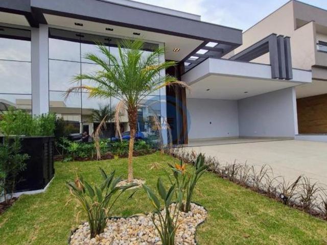 Casa em condomínio: 3 quartos, 3 suítes, 2 salas, 5 banheiros, 4 vagas de garagem em Indaiatuba SP