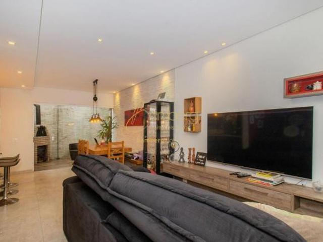 CASA EM CONDOMÍNIO 163M² 3 DORM, 2 SUÍTES, 2 VAGAS, CHURRASQUEIRA E FORNO DE PIZZA GRANJA JULIETA