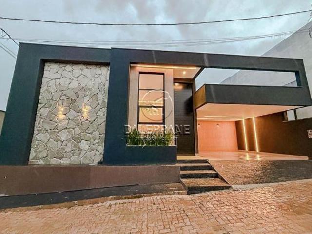 CASA EM CONDOMÍNIO | 200m² | 03 QUARTOS | ÁREA GOURMET COM SPA | RESIDENCIAL JARDINS | VICENTE PIRES