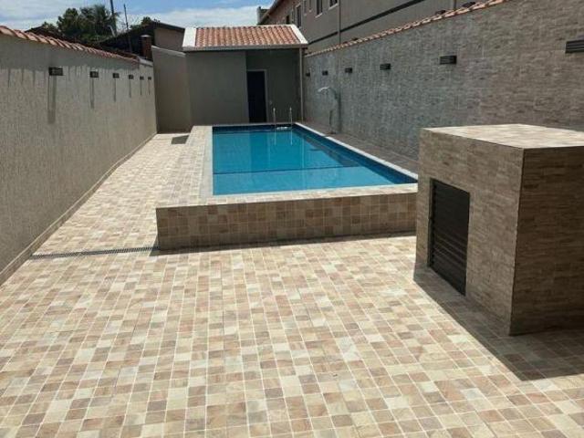 Casa em Condomínio, 2 dorm, 1 suíte, 1 vaga, Piscina 260m da Praia Jardim Real