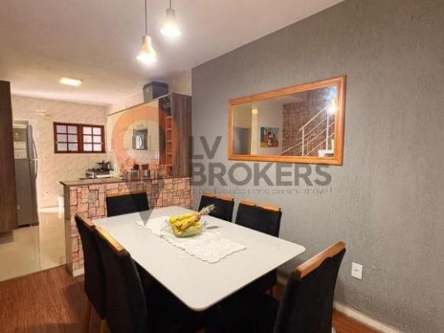 CASA TERREA EM CONDOMINIO COM AMPLO ESPAÇO GOURMET 3 DORMITÓRIOS 1 SUITE 2 VAGAS